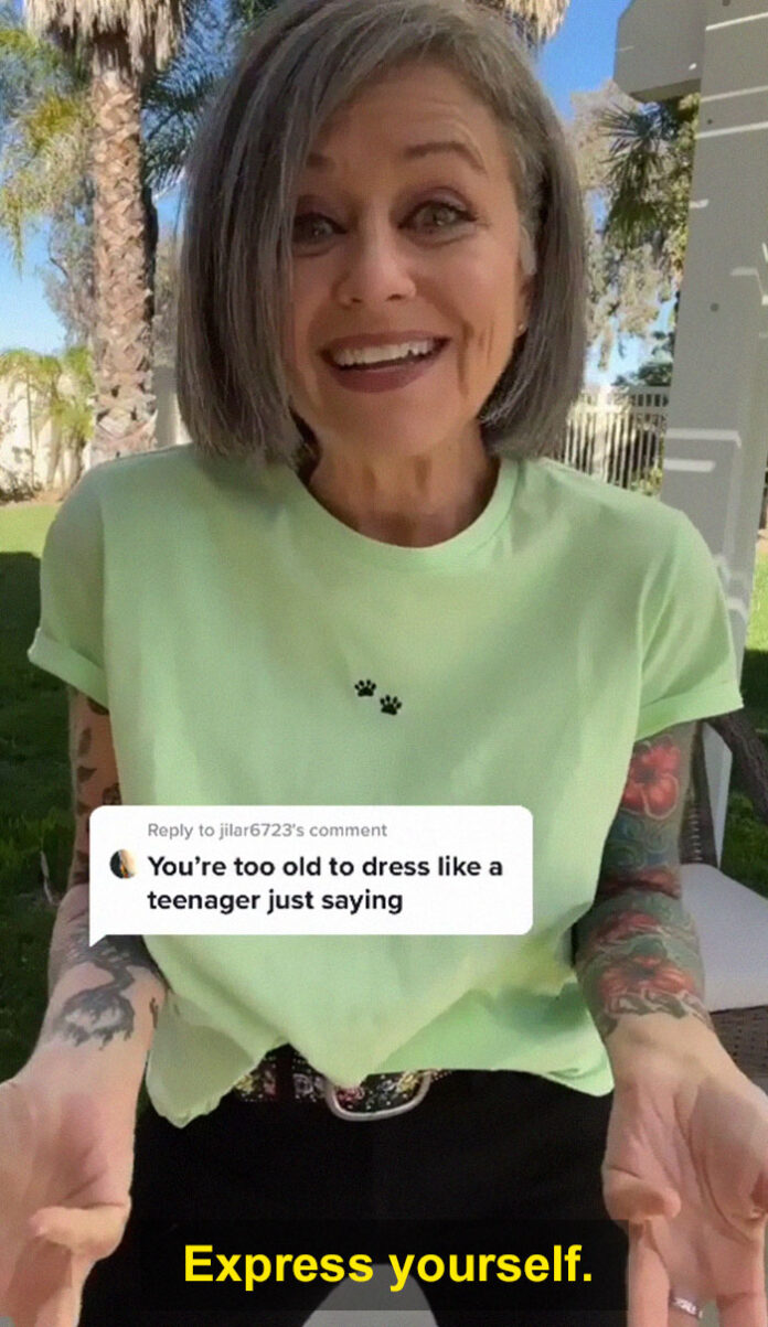 A 56-Year-Old Woman Gets Told She’s “Too Old to Dress Like a Teenager ...