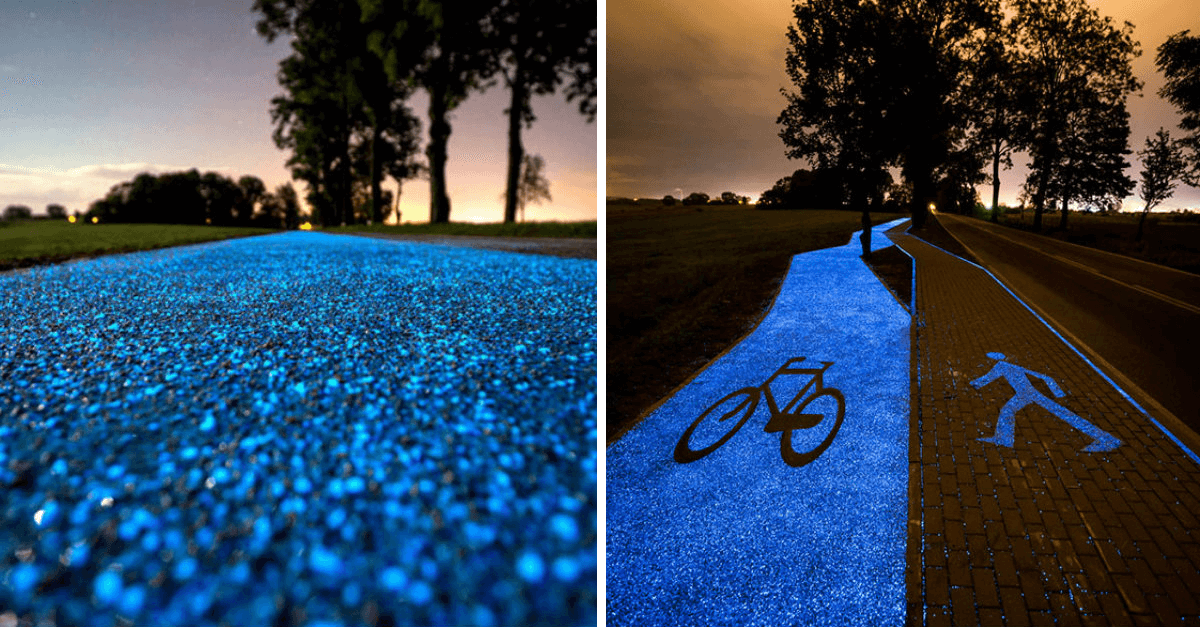 Poland Has Glow-In-The-Dark Bicycle Path That Is Charged By The Sun